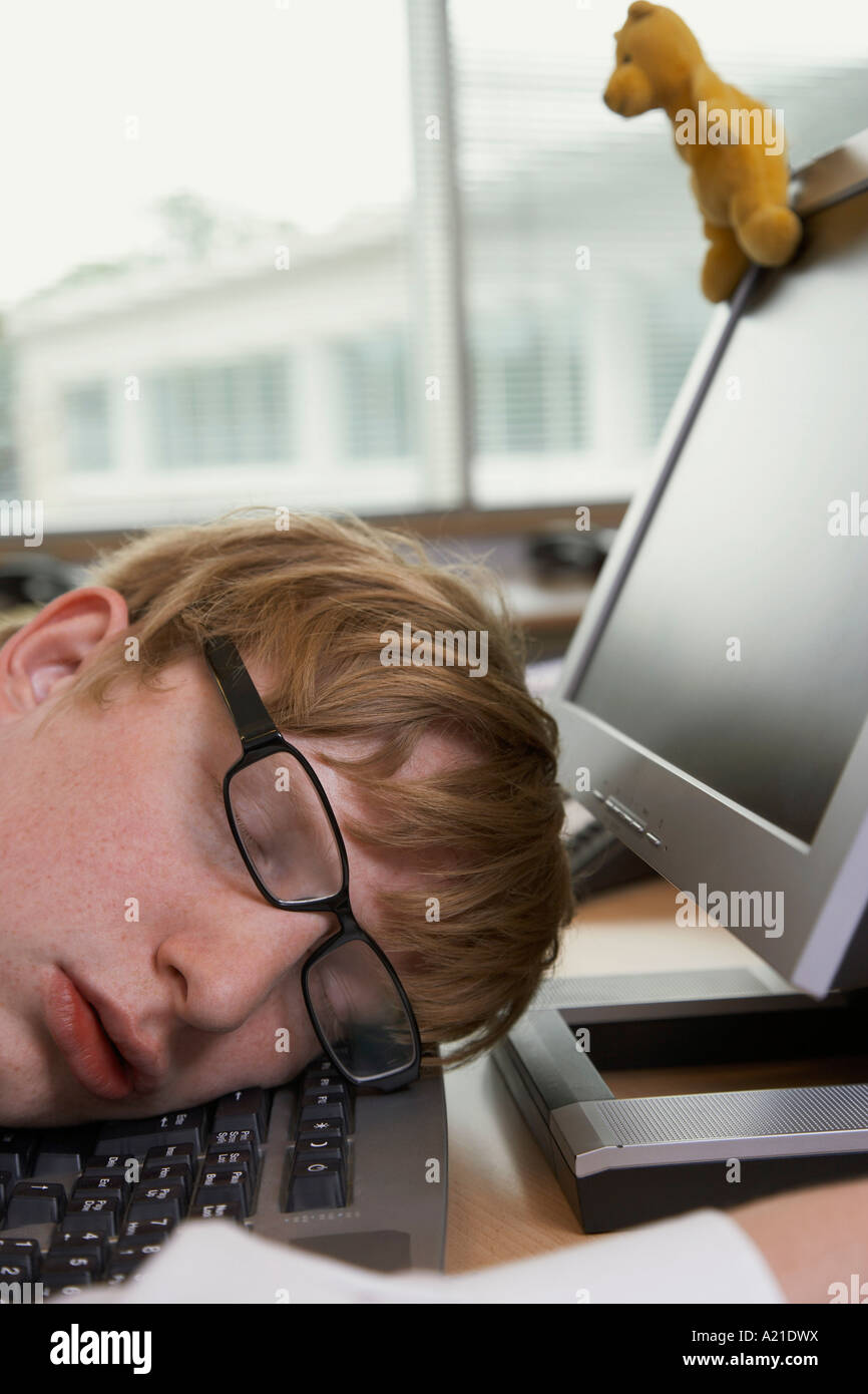 Sleep Desk Funny High Resolution Stock Photography and Images - Alamy
