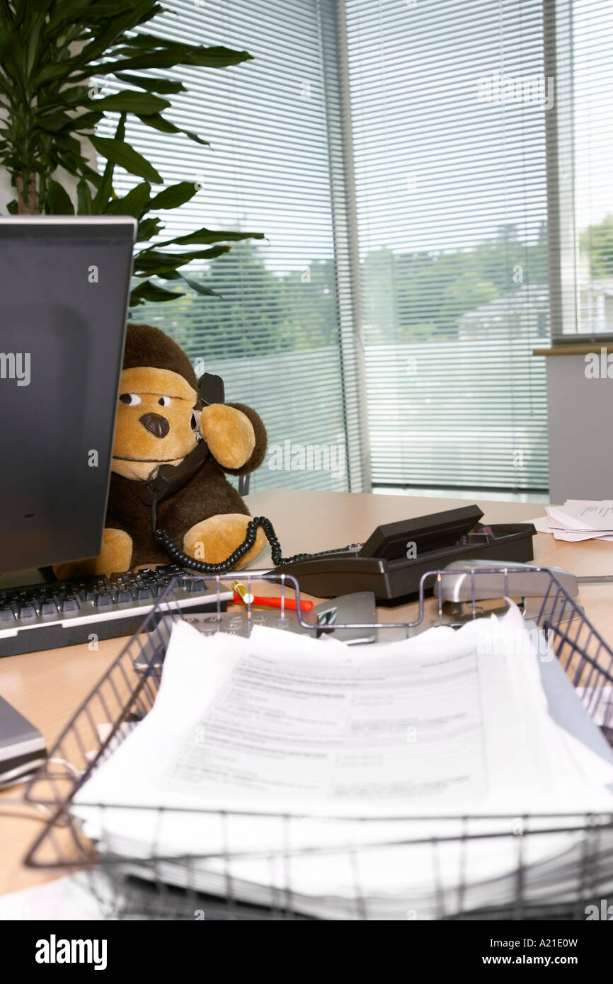 Monkey using computer hi-res stock photography and images - Alamy