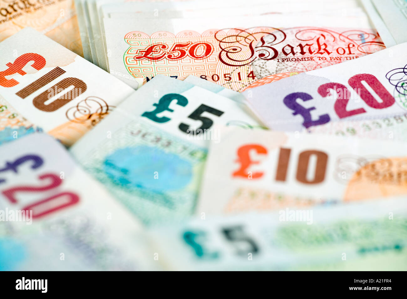 20 Twenty 10 Ten 5 Five Quid Stock Photos & 20 Twenty 10 Ten 5 Five ...