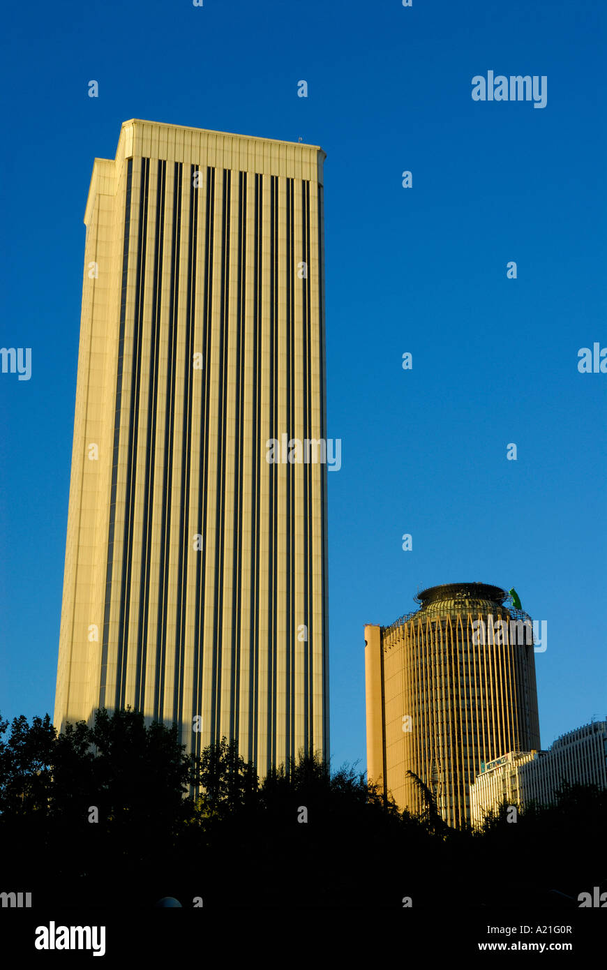 Picasso tower azca district madrid hi-res stock photography and images ...