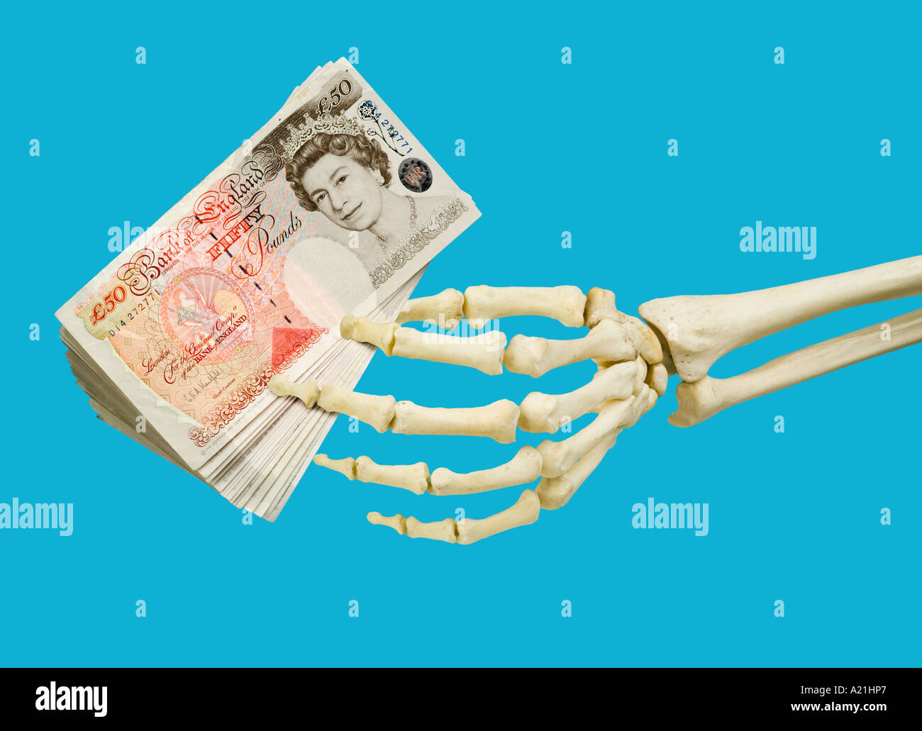 Skeleton hand hi-res stock photography and images - Alamy