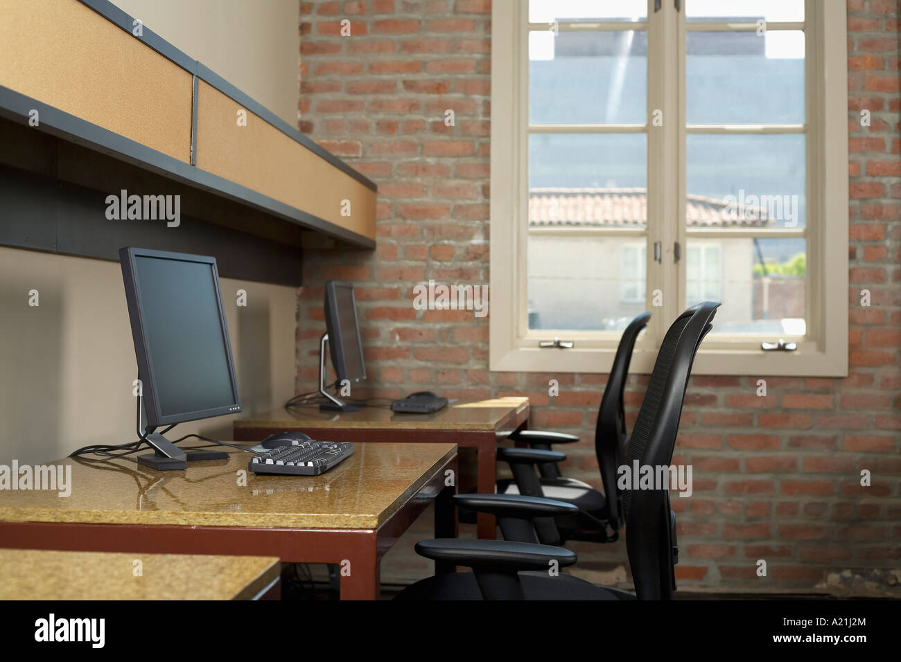 Interior of Office Stock Photo - Alamy