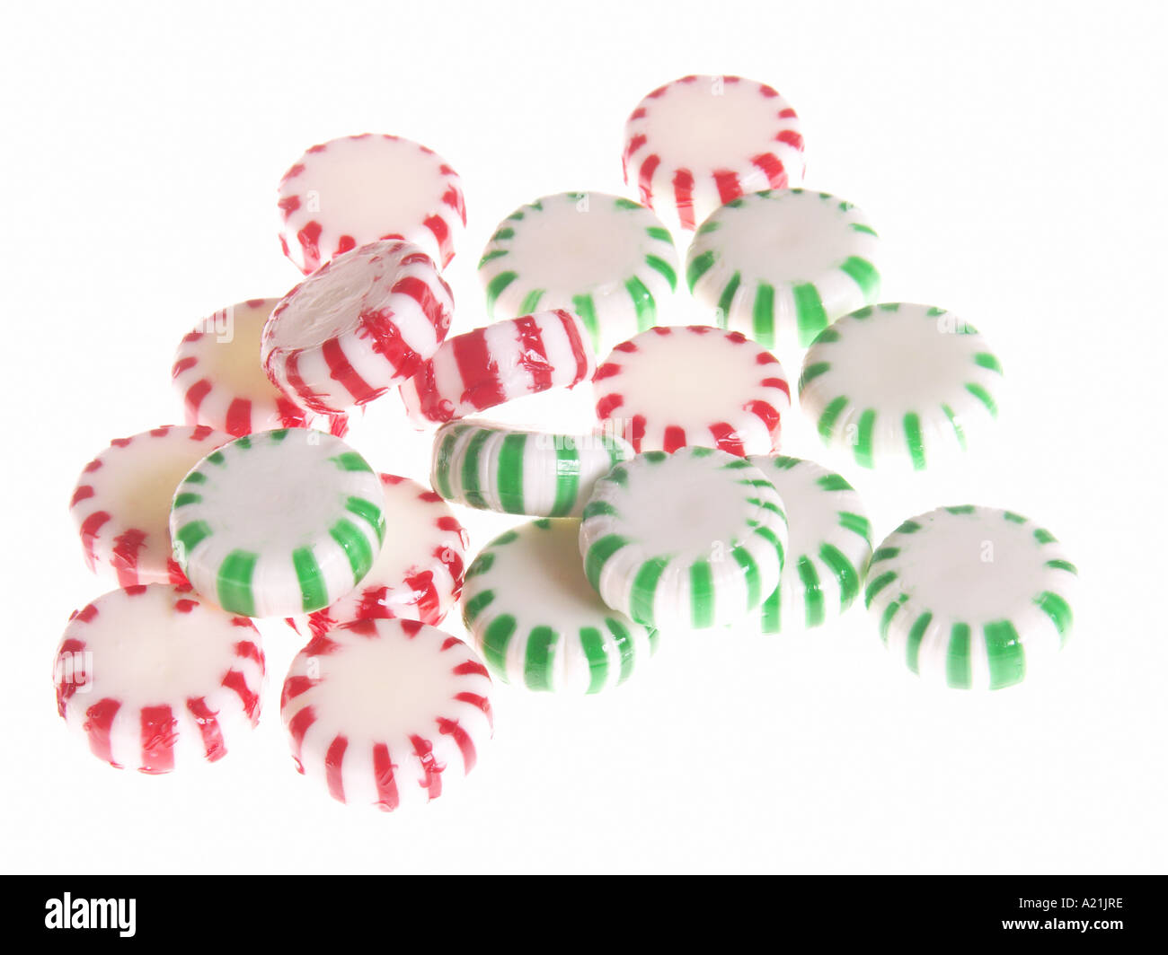 Striped hard candy Stock Photo - Alamy