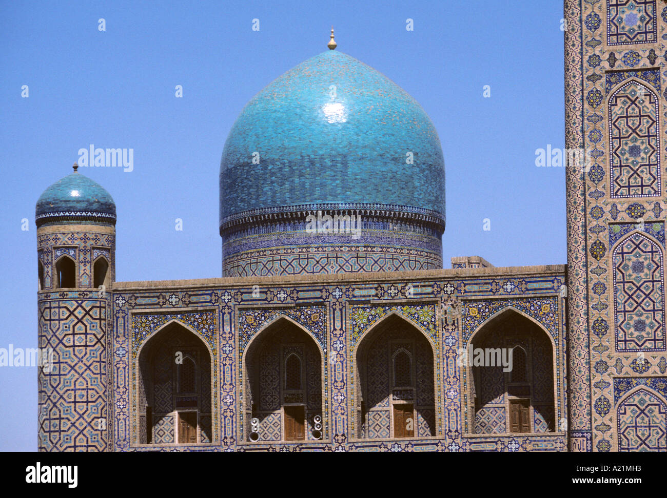 Uzbekistan Samarkand Registan Square Stock Photo - Alamy