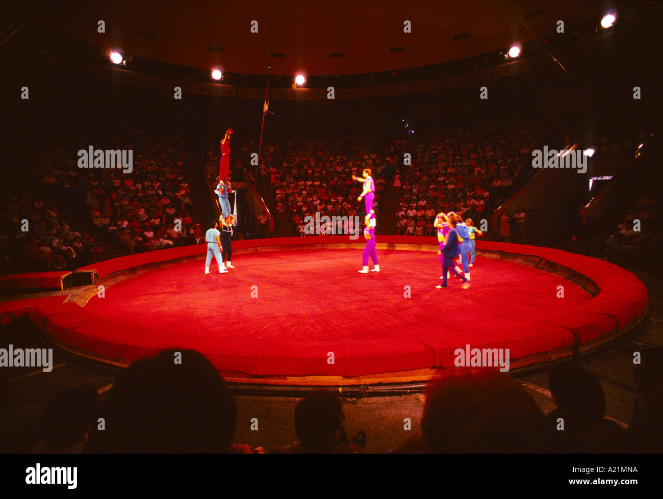 Russian State Circus Alma Ata Stock Photo - Alamy