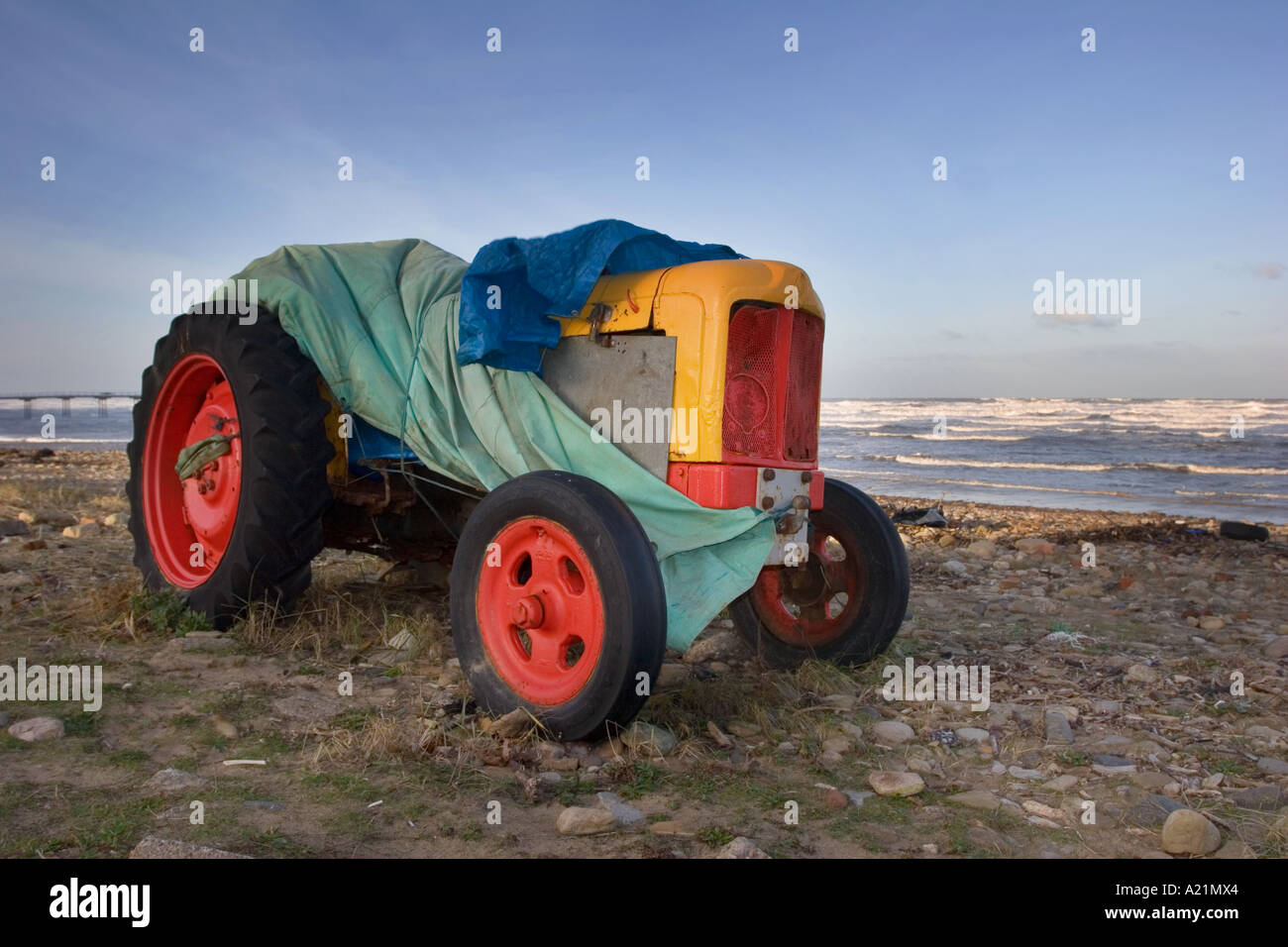 Boat tractor for launch & recover. Old Tractor used for launching ...