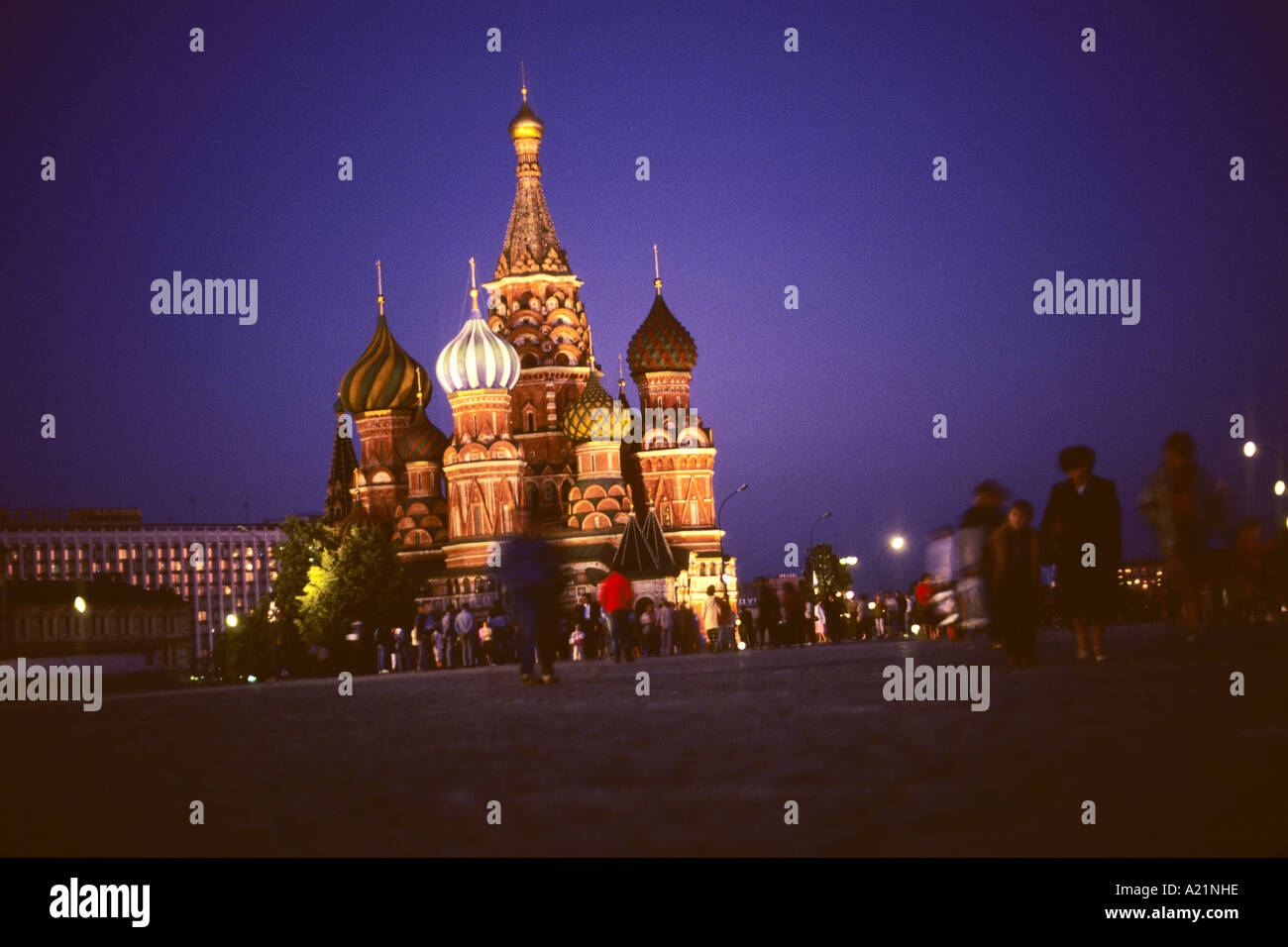 Saint st basils cathedral kremlin red square moskva hi-res stock ...