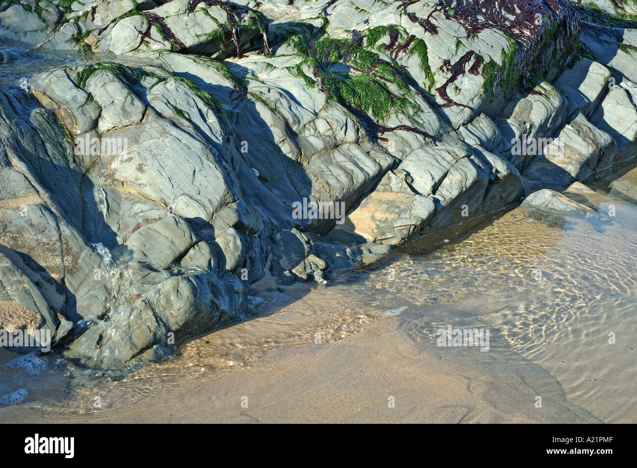 Cornish rockpool hi-res stock photography and images - Alamy