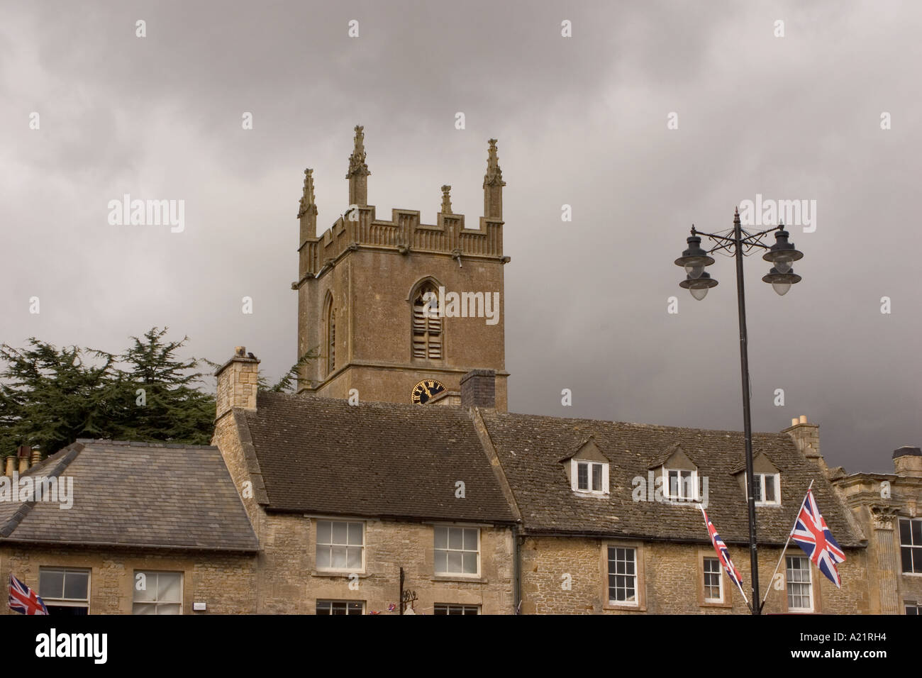Stow on the Wold church Stock Photo - Alamy