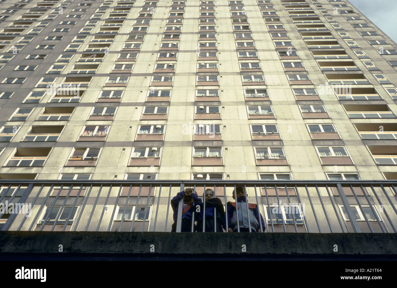 Red Road Flats, Glasgow, Scotland Stock Photo - Alamy