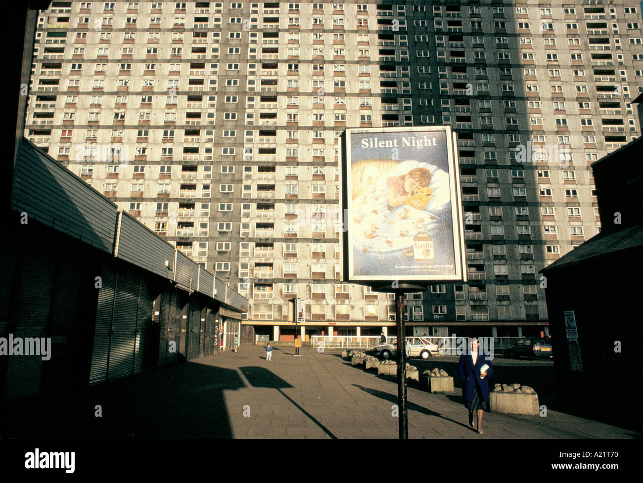 Red Road flats, Glasgow, Scotland Stock Photo - Alamy