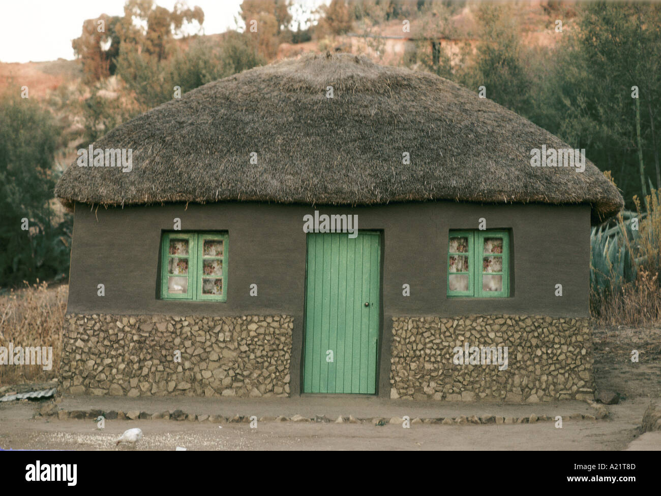 Village House, Lesotho, Southern Africa Stock Photo - Alamy