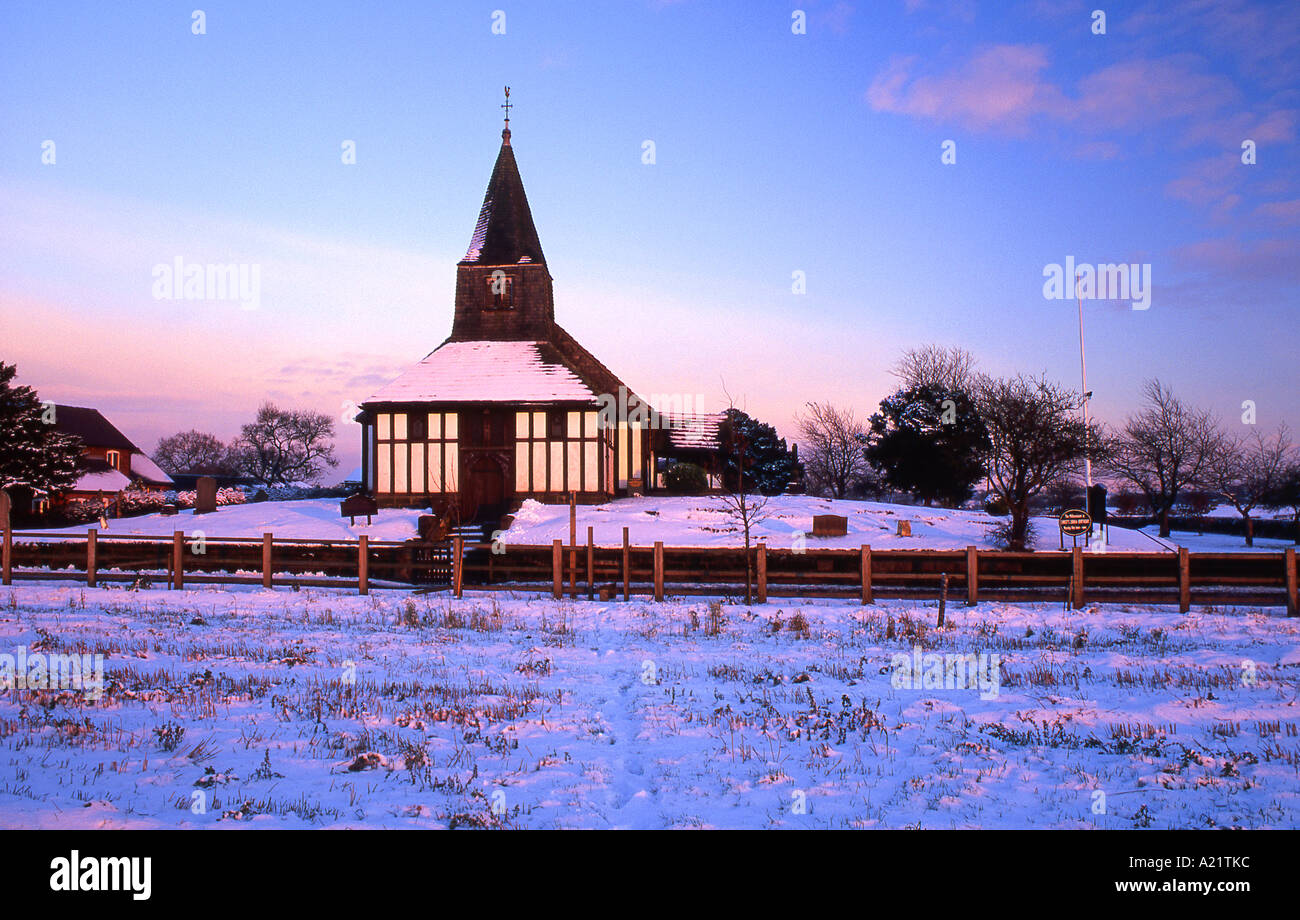 Church of St James and St Paul in Snow Marton Near Congleton Cheshire ...