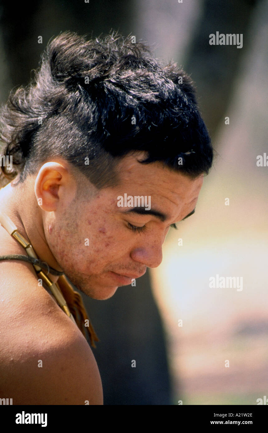 Native american man hi-res stock photography and images - Alamy