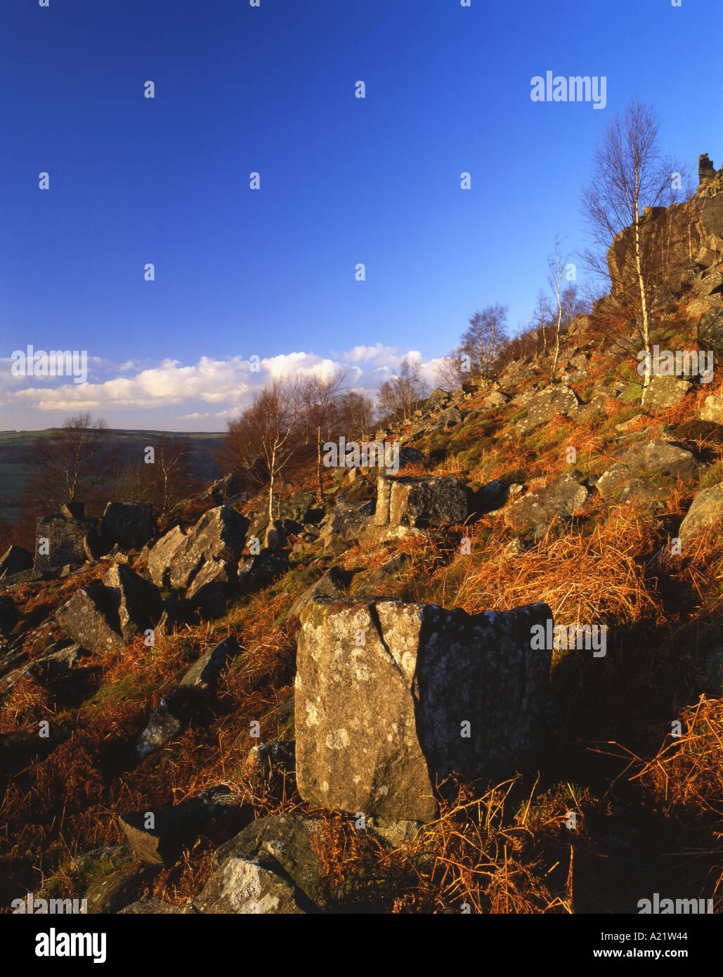Gritstone boulder boulders hi-res stock photography and images - Alamy