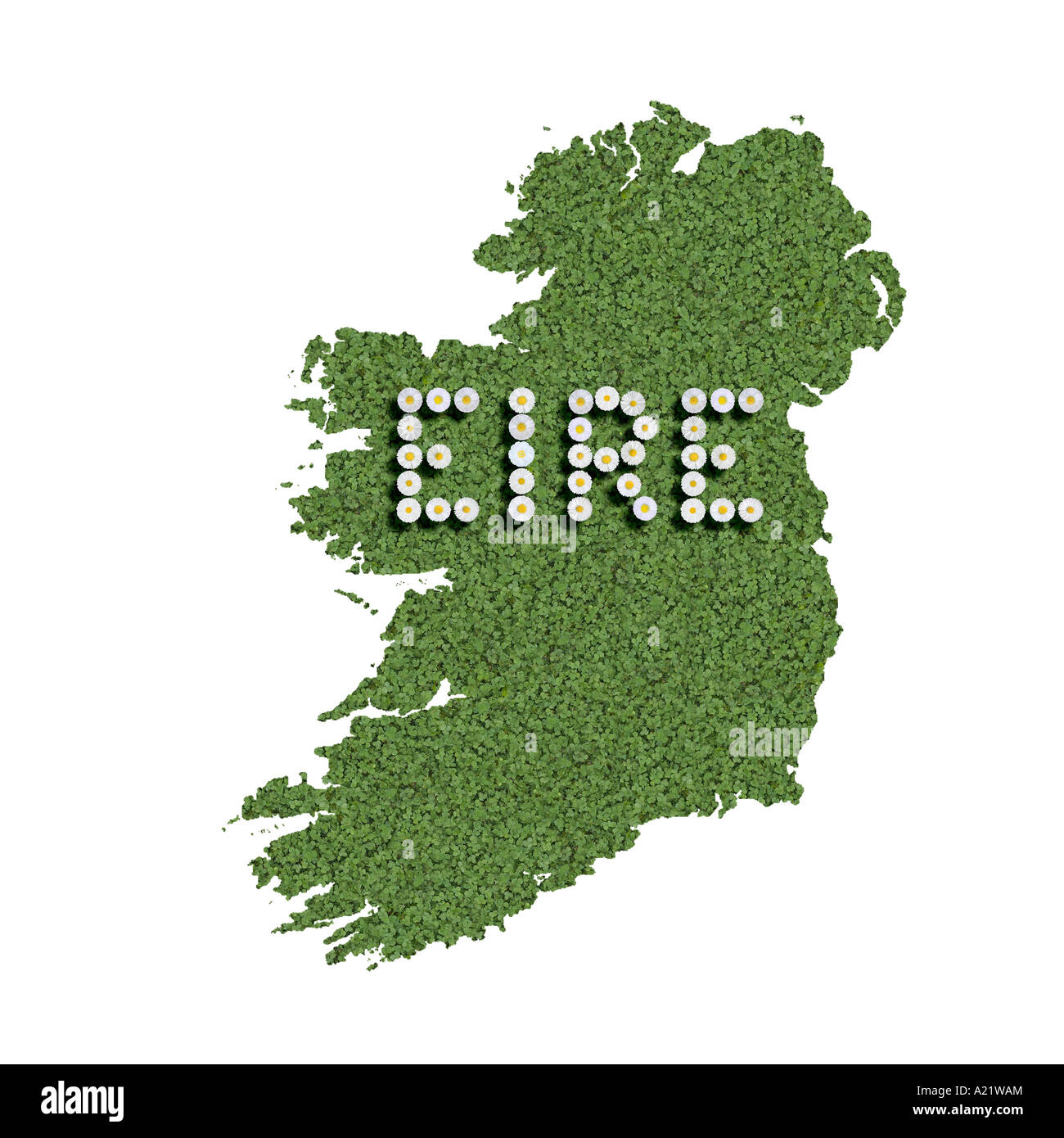 Map cut out ireland Cut Out Stock Images & Pictures - Alamy