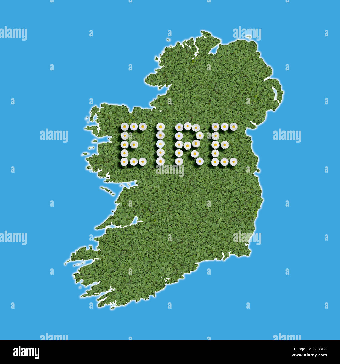 Map Cut Out Ireland High Resolution Stock Photography and Images - Alamy