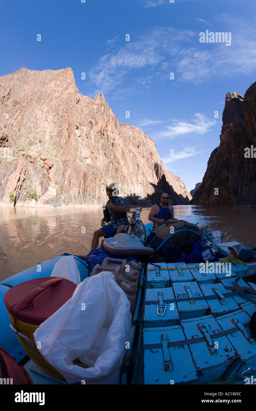 Rafting Colorado River Grand Canyon Arizona Stock Photo - Alamy