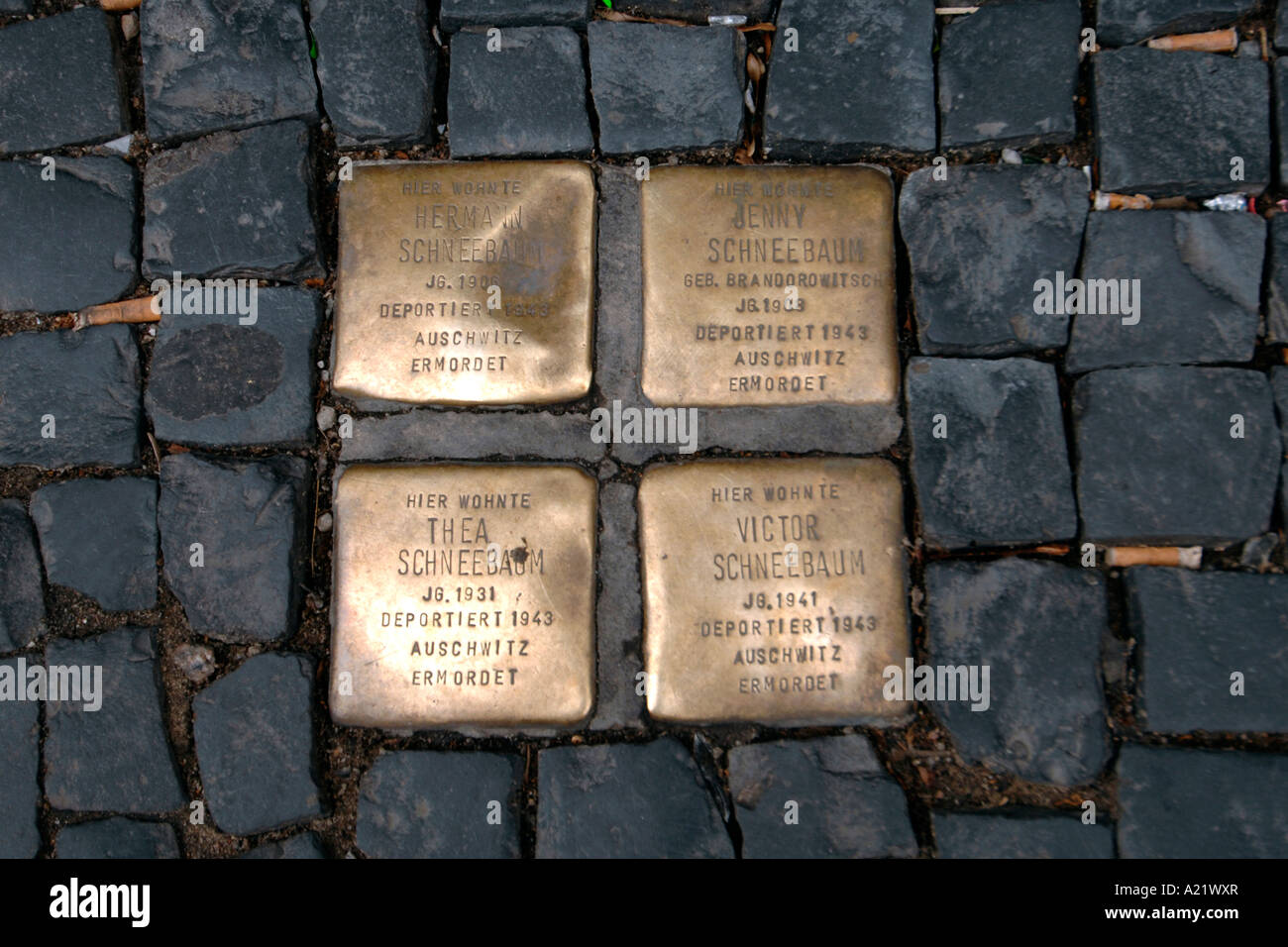 Plaques germany hi-res stock photography and images - Alamy