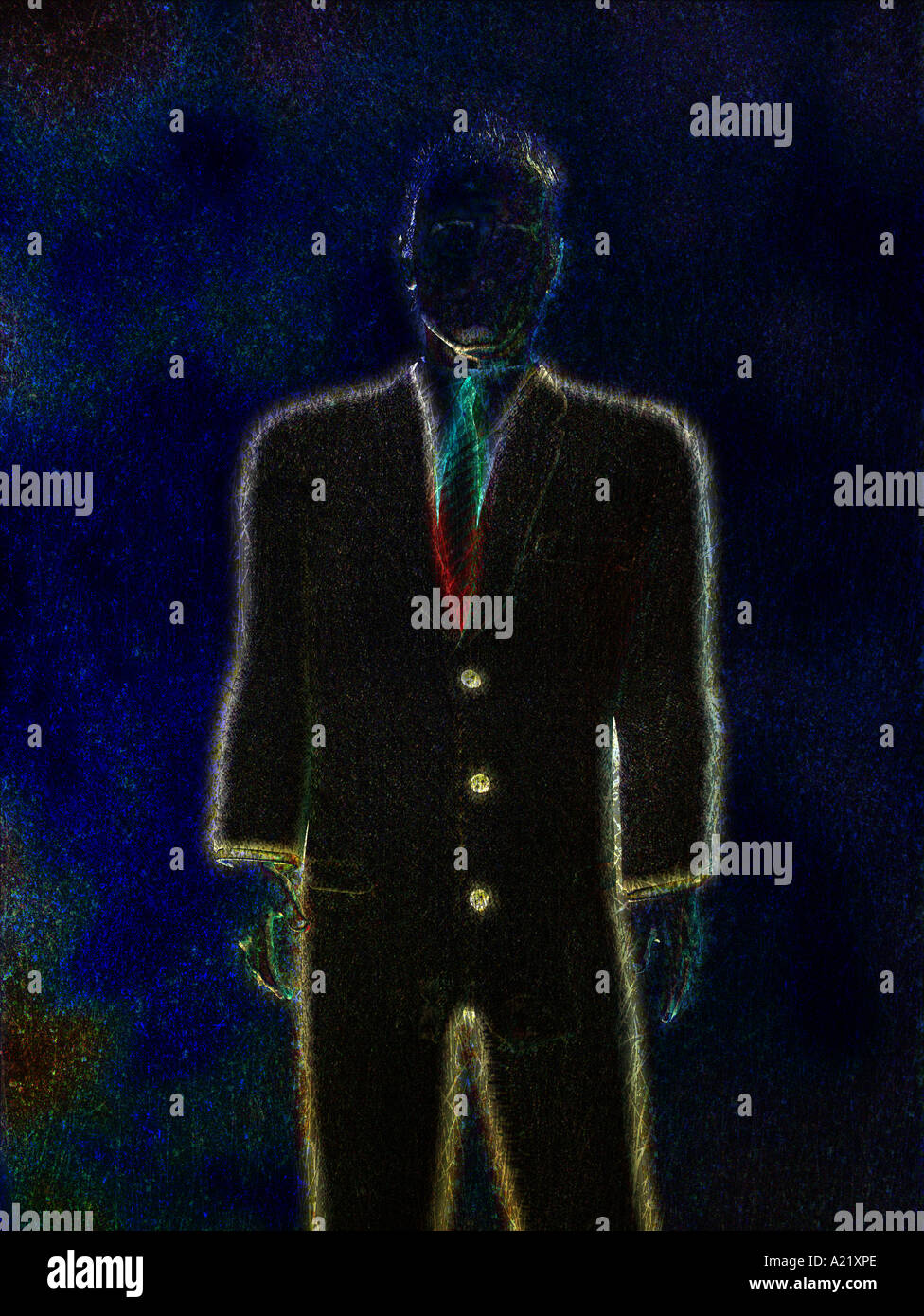 The anonymous man Stock Photo - Alamy