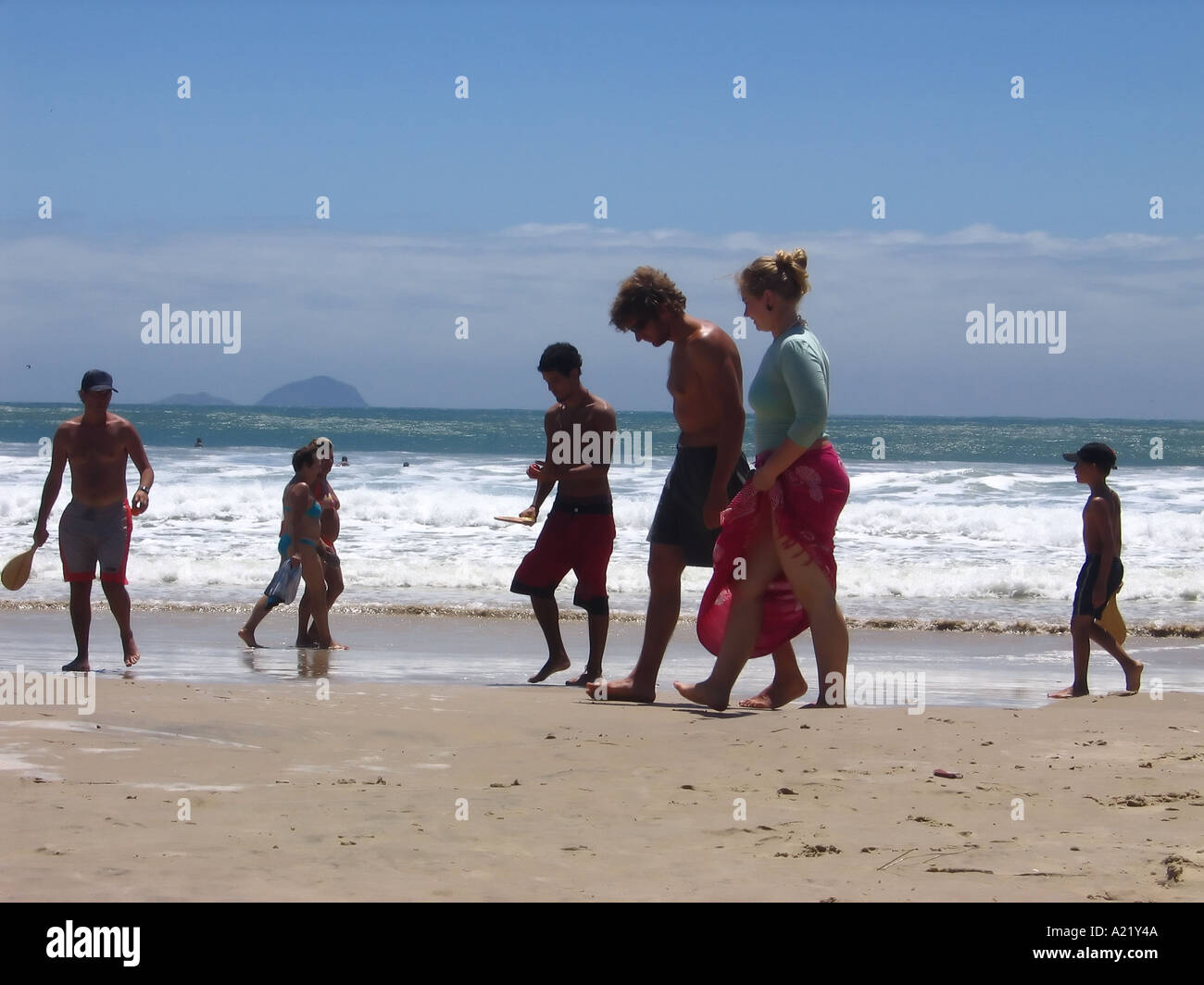 people on the beach, Barra da Lagoa, Florianopolis, Brazil Stock Photo ...