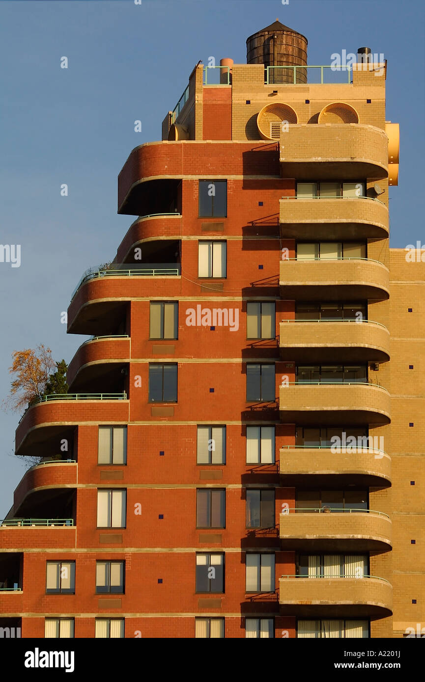 Memphis Downtown apartment house Greenwich Village finished 1986 ...