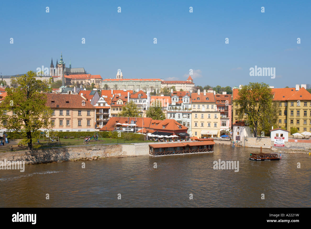 CZECH REPUBLIC PRAGUE HRADCANY CASTLE LESSER TOWN MALA STRANA Stock ...