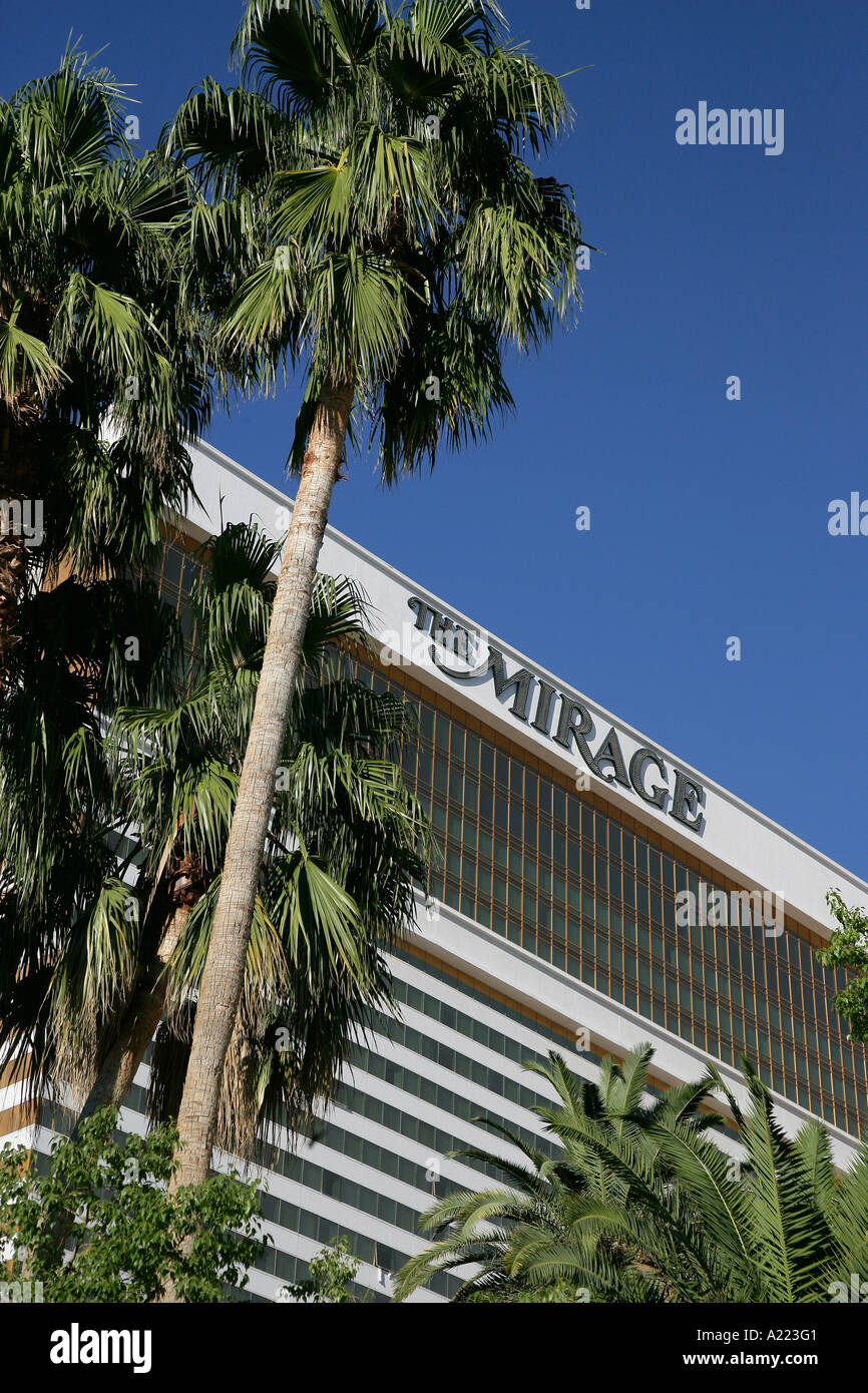 The Mirage Las Vegas Nevada Stock Photo - Alamy
