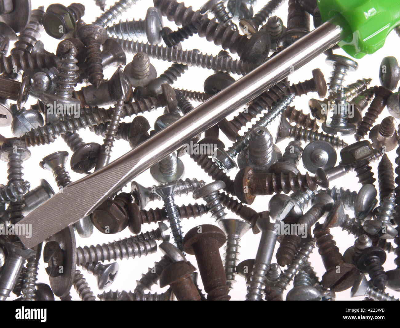 Mixed screws hi-res stock photography and images - Alamy