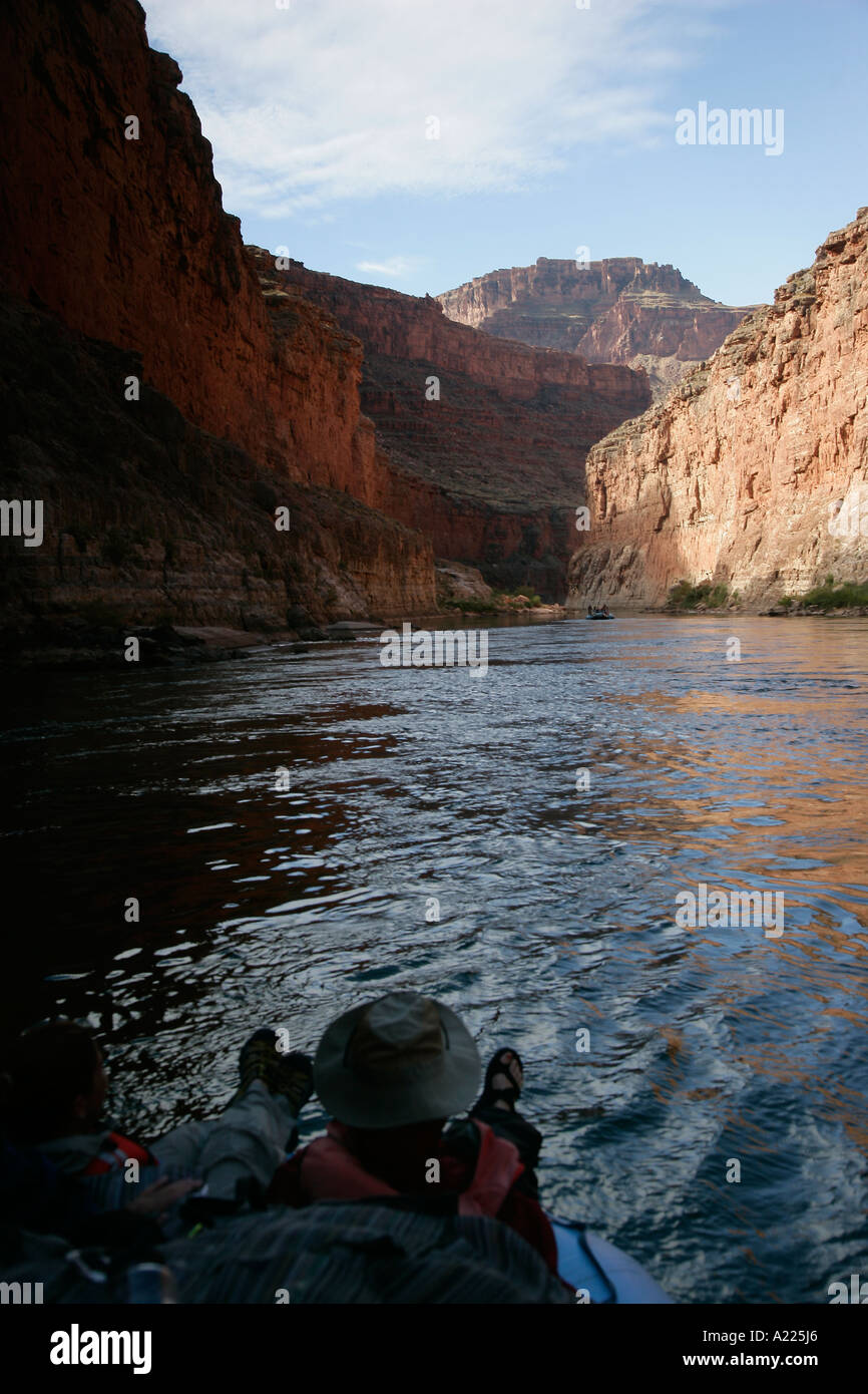 Rafting Colorado River Grand Canyon Arizona Stock Photo - Alamy