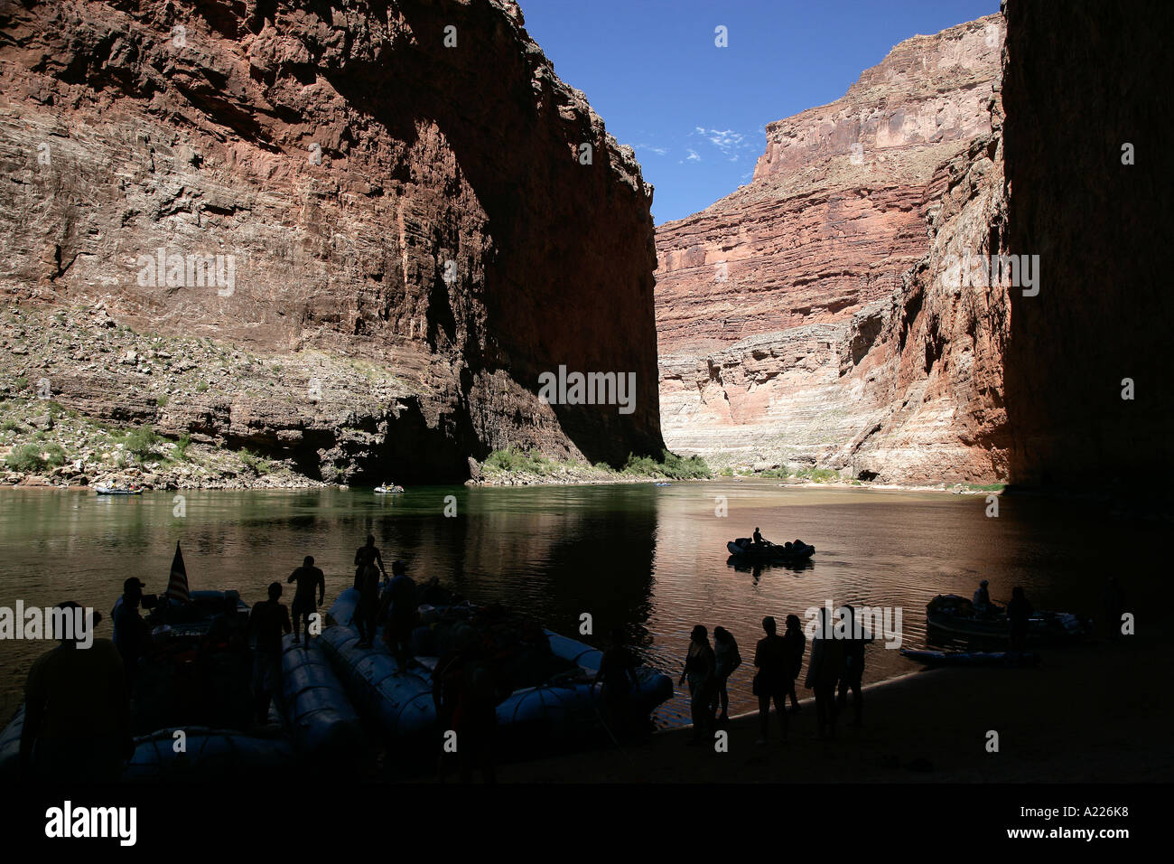 Redwall Cavern Colorado River Grand Canyon Arizona Stock Photo - Alamy