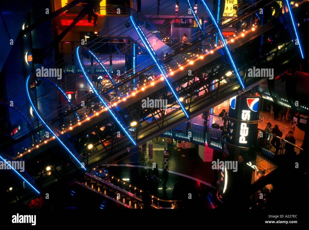 Sega World the Trocadero Picadilly Circus London England UK James Gritz ...