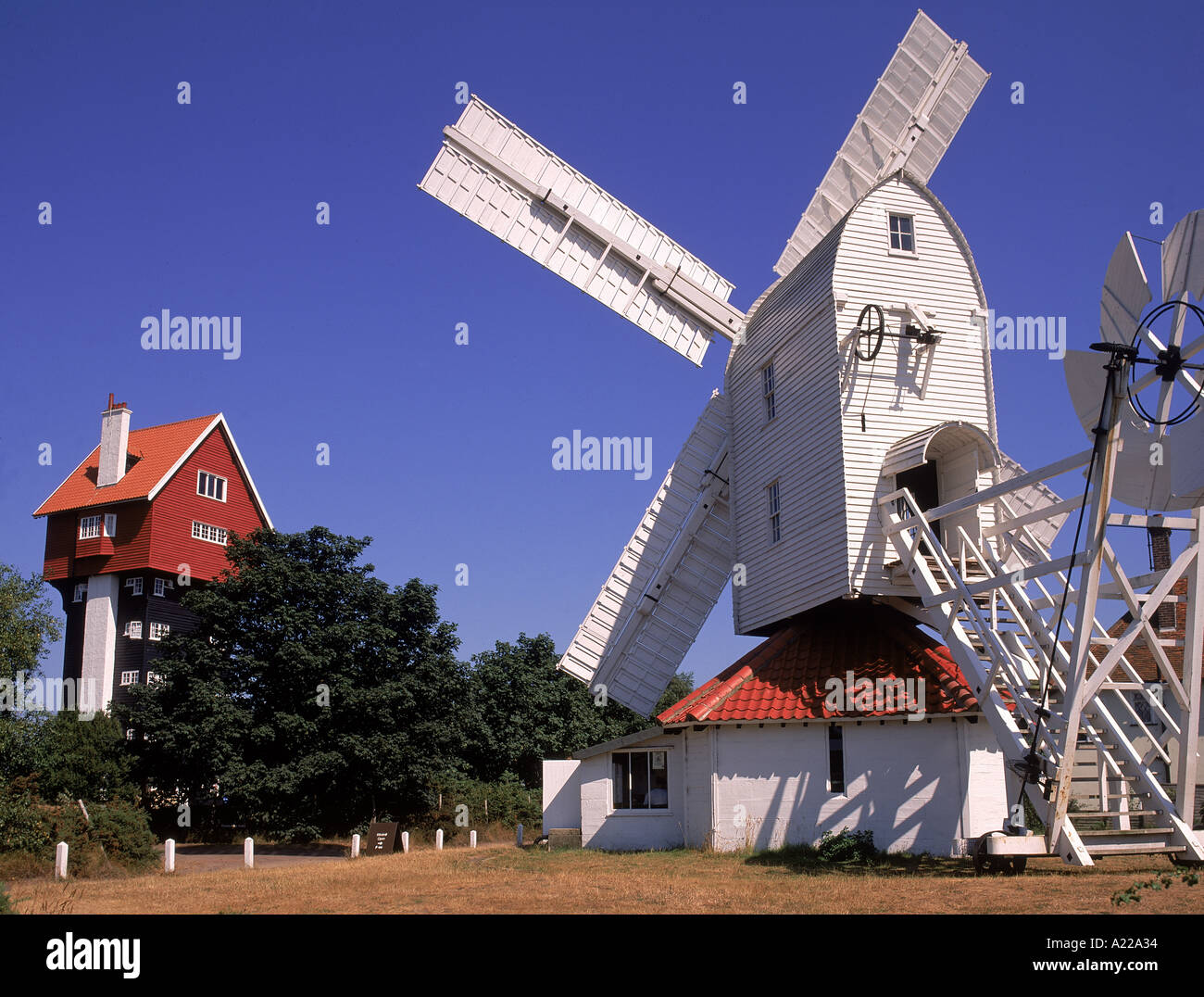 The windmill house suffolk hi-res stock photography and images - Alamy