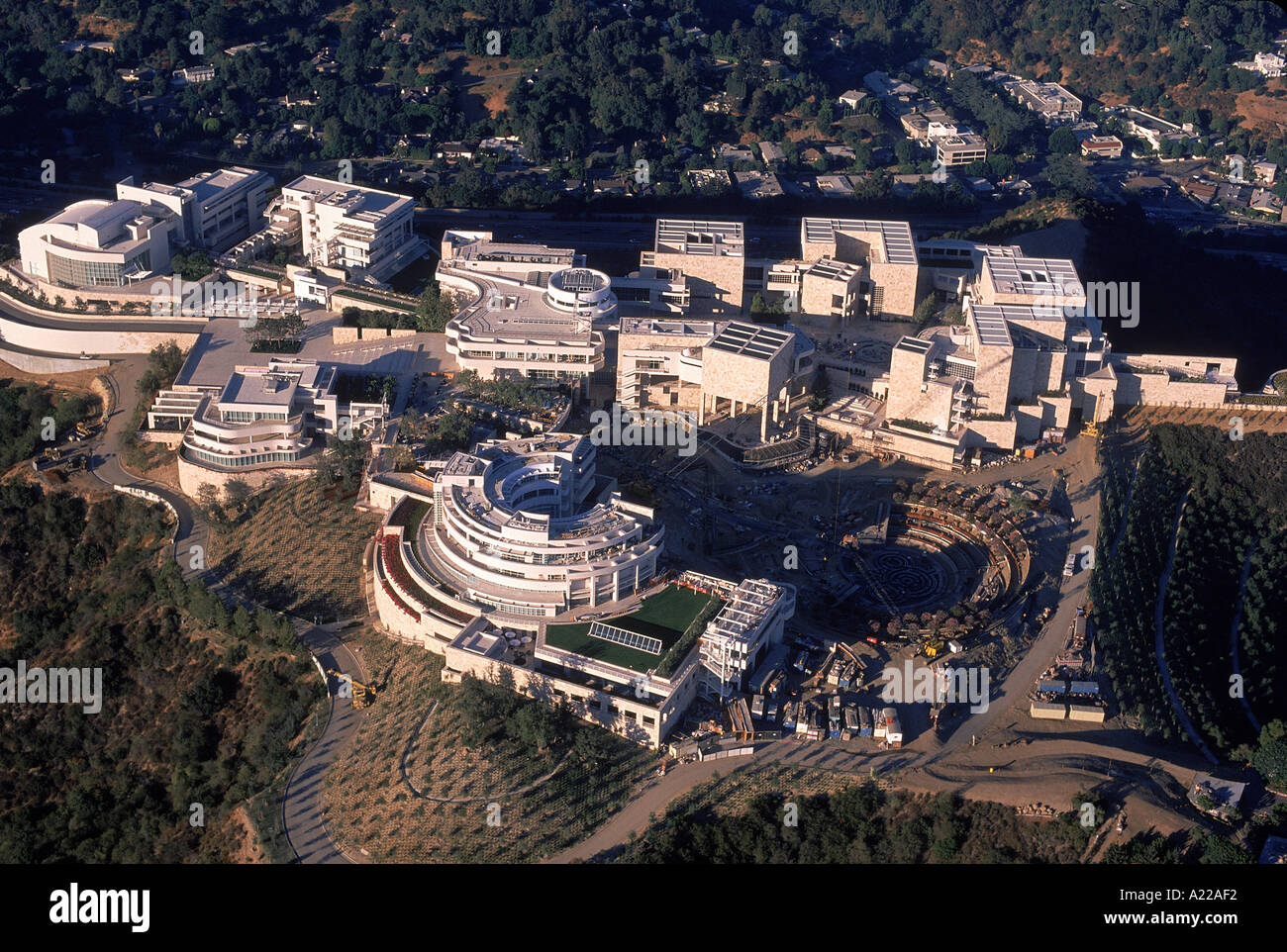 Getty museum aerial hi-res stock photography and images - Alamy