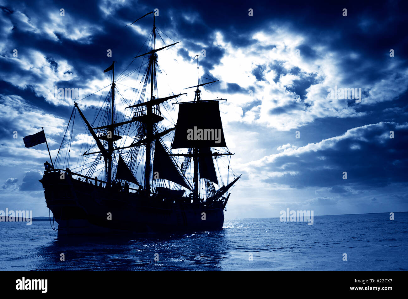 The barque endeavour hi-res stock photography and images - Alamy