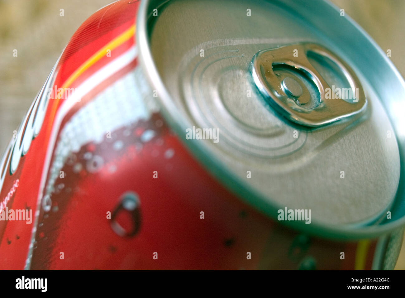 detail of coca cola can Stock Photo - Alamy