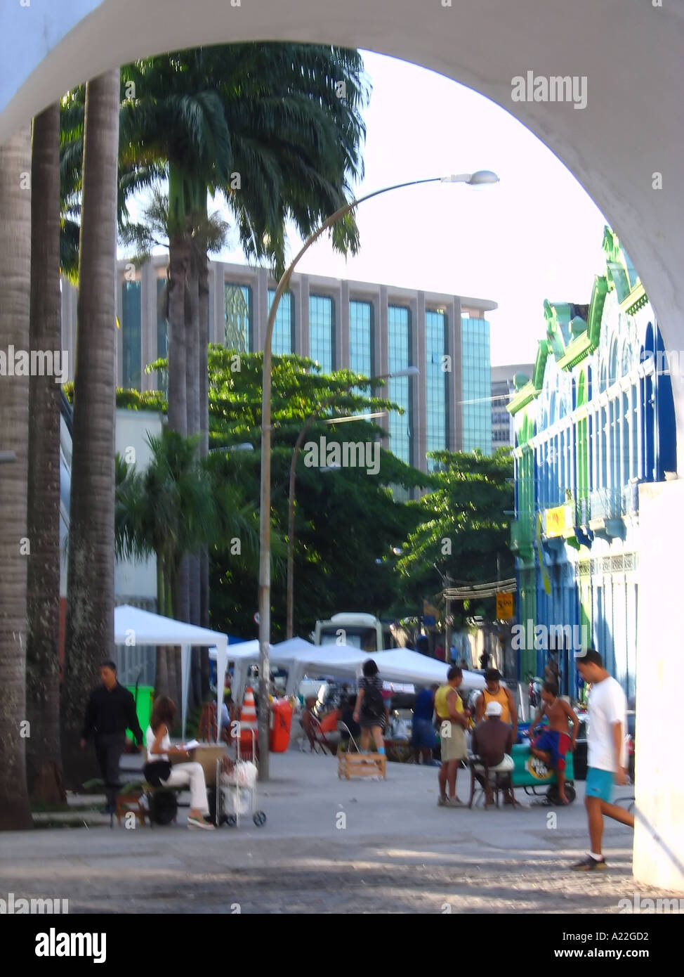 Brazil rio lapa street view hi-res stock photography and images - Alamy