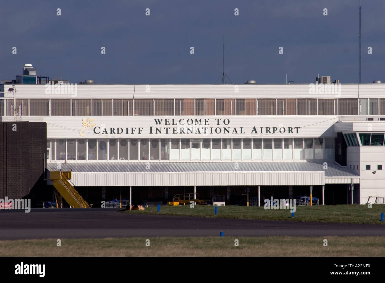 Uk Wales Cardiff International Airport Stock Photo: 3390959 - Alamy