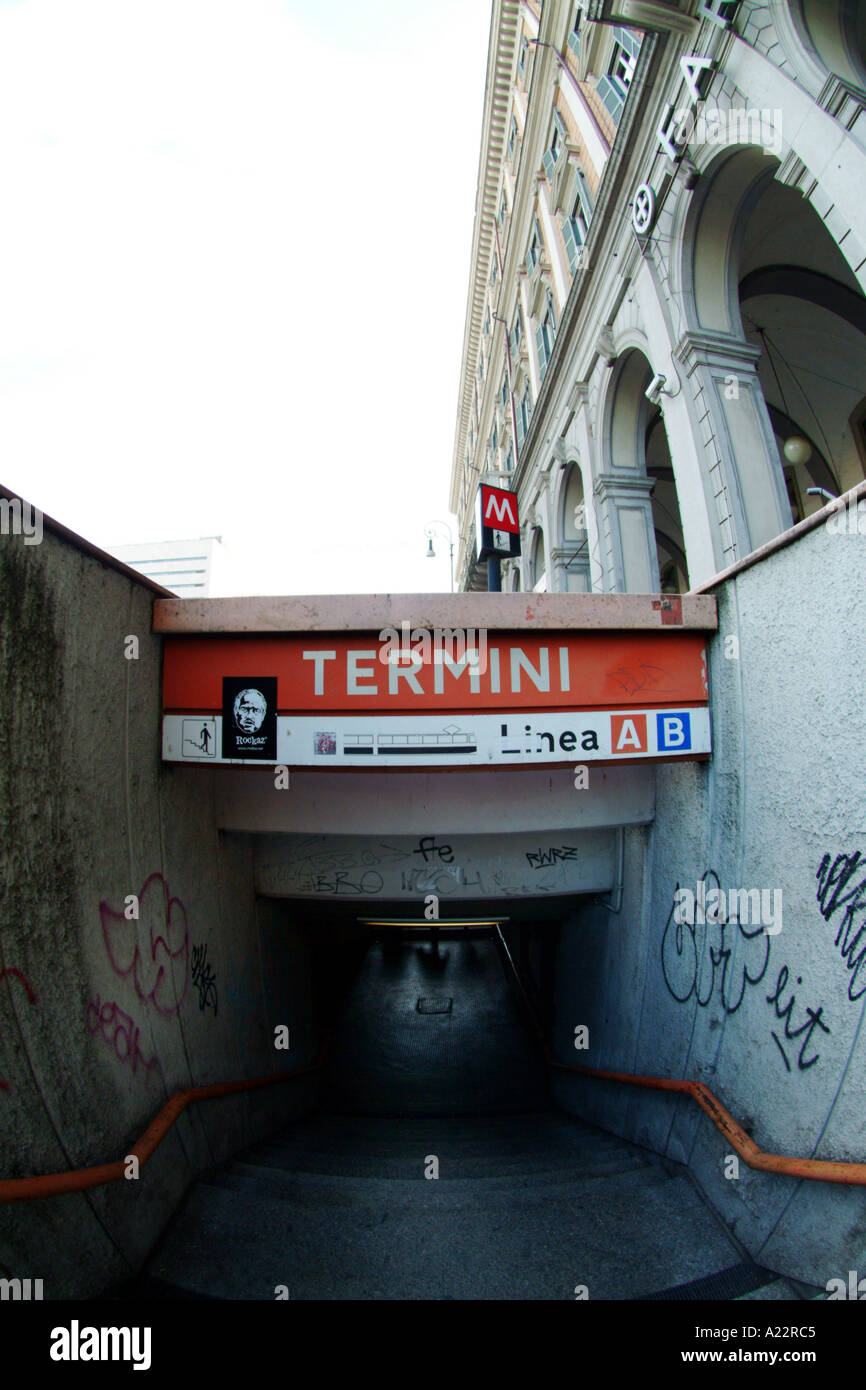 termini station rome italy Stock Photo - Alamy