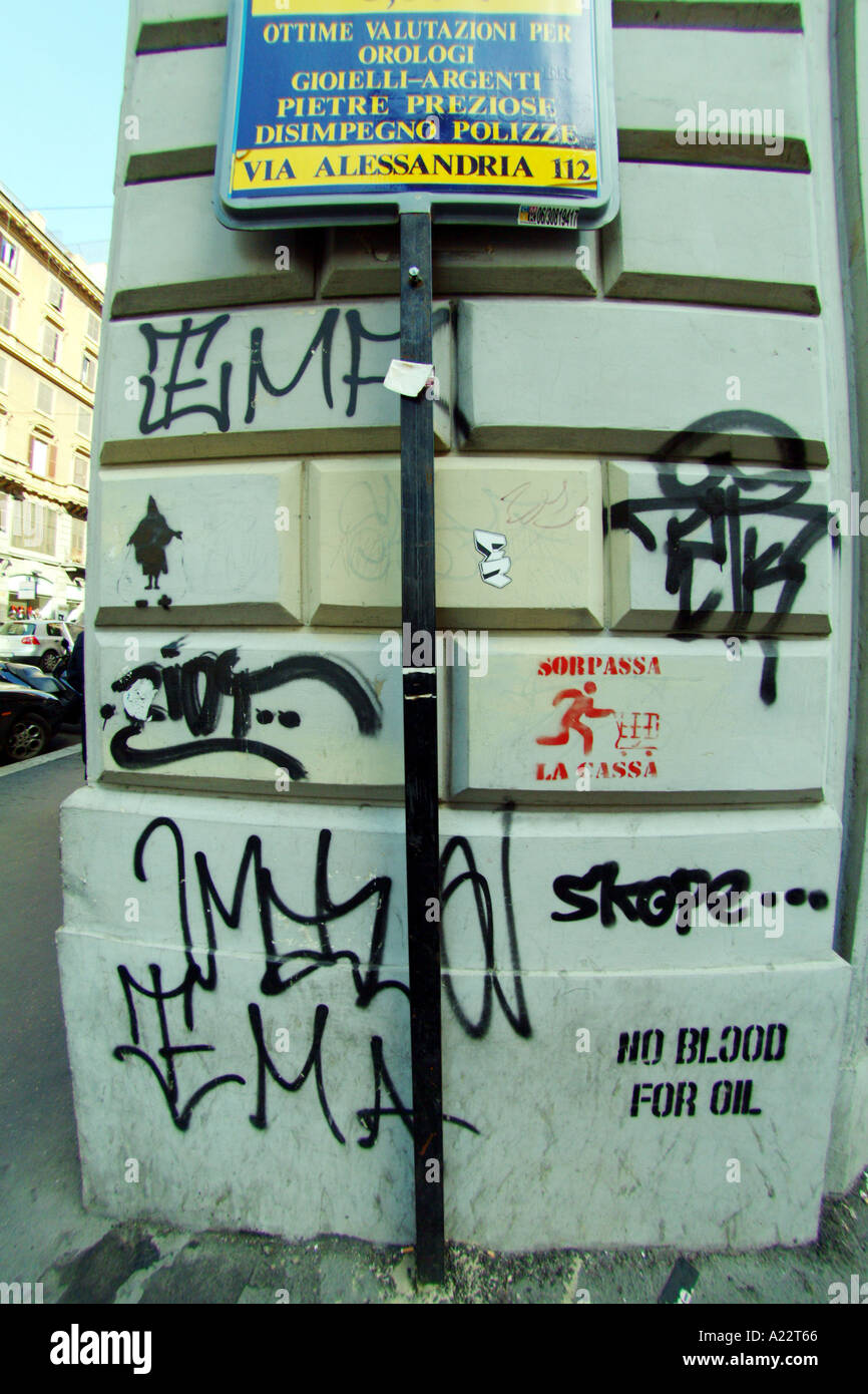 Anti iraq war graffiti in hi-res stock photography and images - Alamy