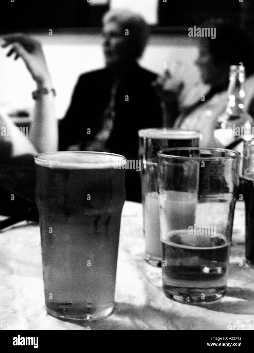 Binge drinking culture Black and White Stock Photos & Images - Alamy