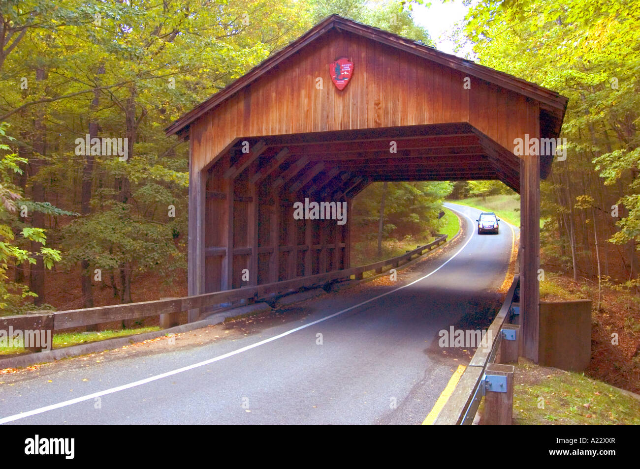 Michigan Covered Bridge High Resolution Stock Photography and Images ...