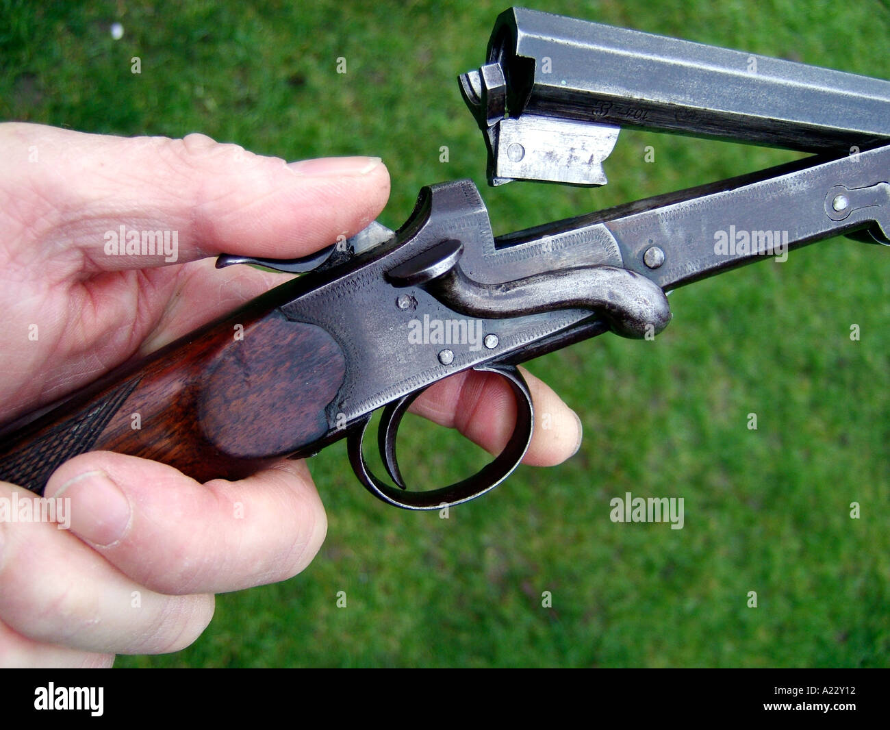 folding 410 gauge shotgun Stock Photo - Alamy