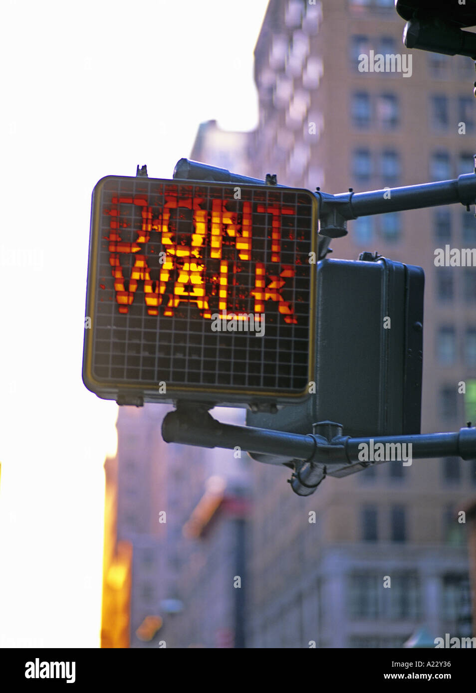 New york don walk sign hi-res stock photography and images - Alamy