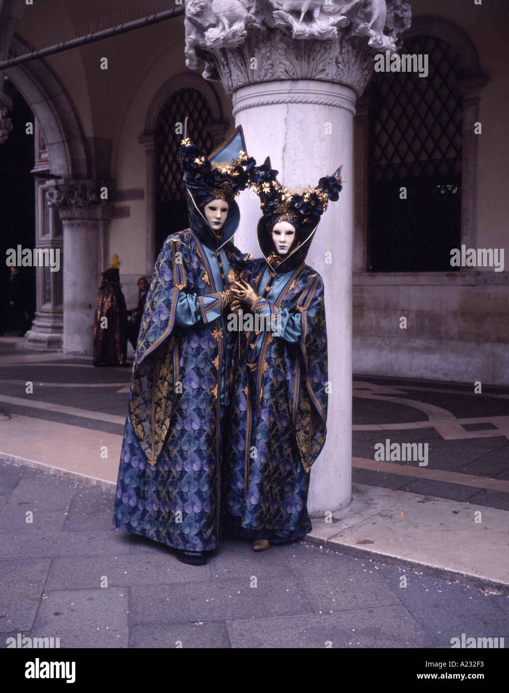 Carnival characters St Marks Square Venice carnival Italy Stock Photo ...