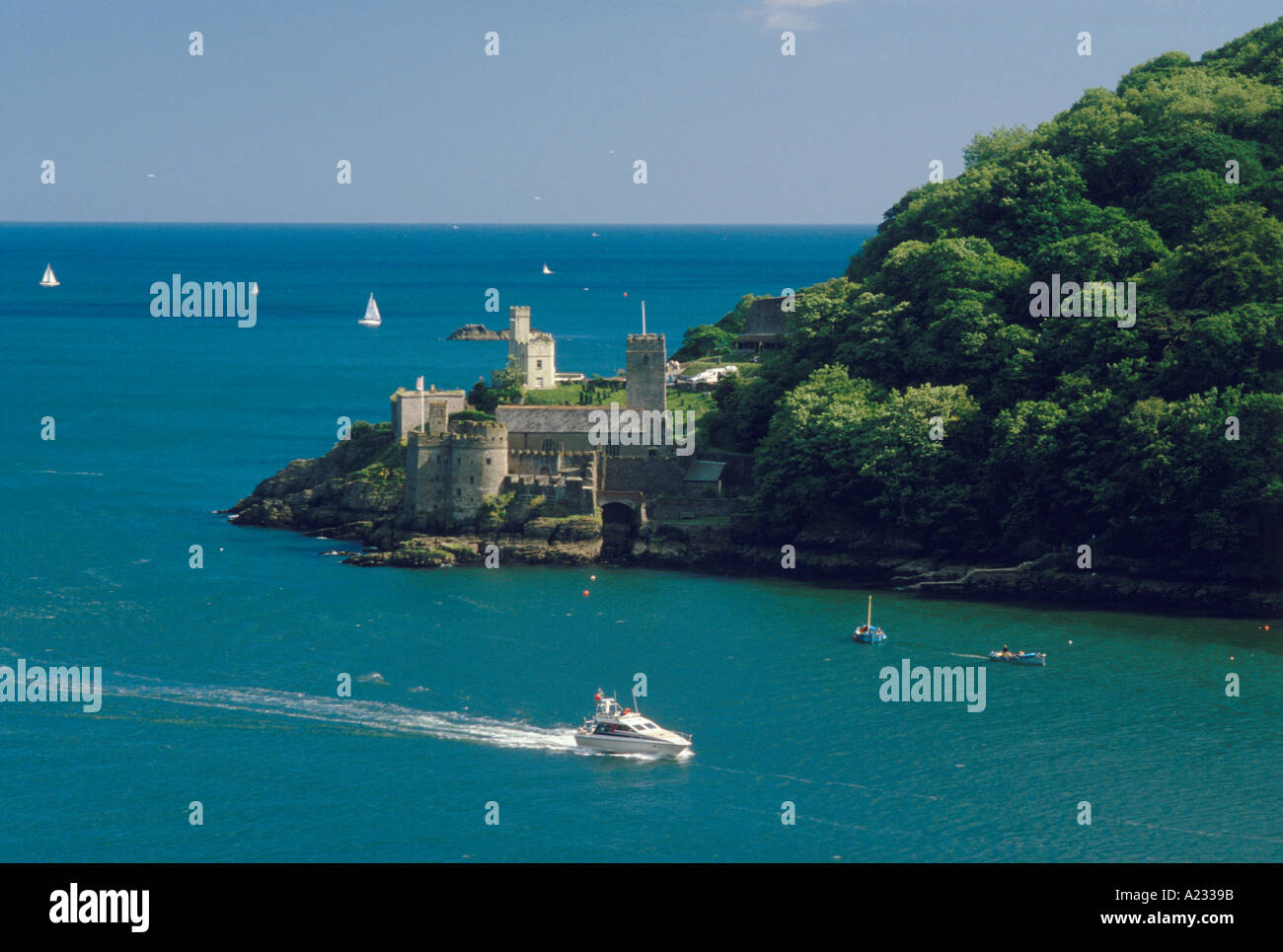 Dartmouth Castle Devon England UK Stock Photo - Alamy