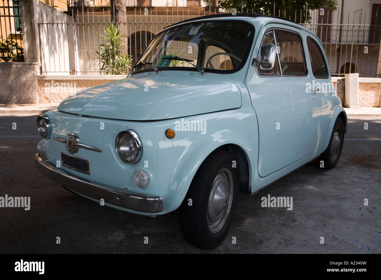Fiat car Verona Italy Stock Photo - Alamy