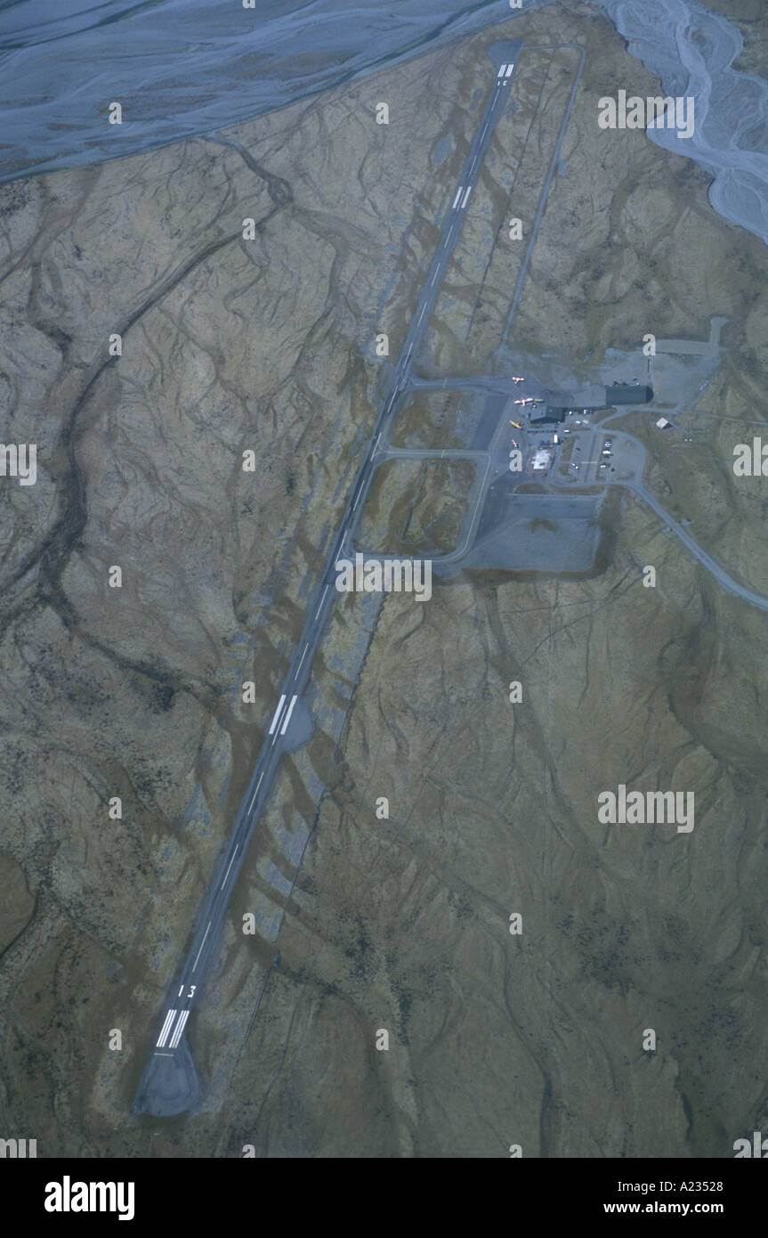 Mount Cook Runway New Zealand Stock Photo - Alamy