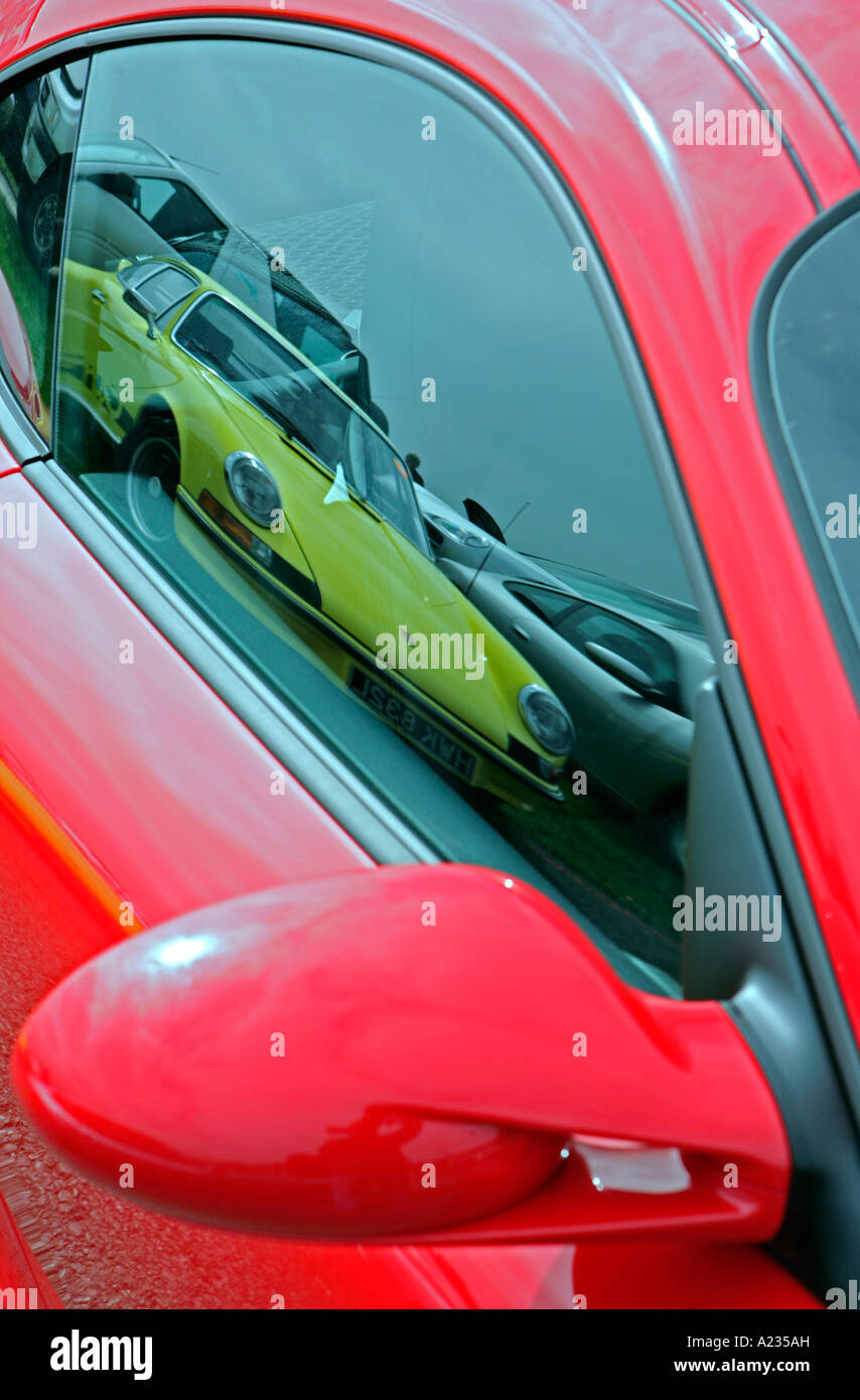 Porsche 911 Reflection Stock Photo - Alamy
