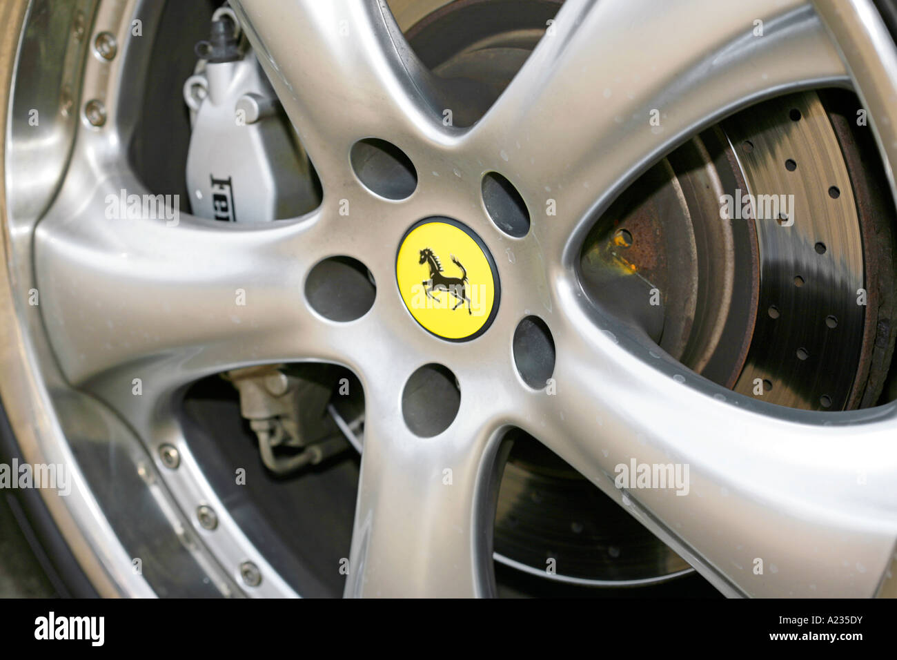 Silver Ferrari Horse High Resolution Stock Photography and Images - Alamy